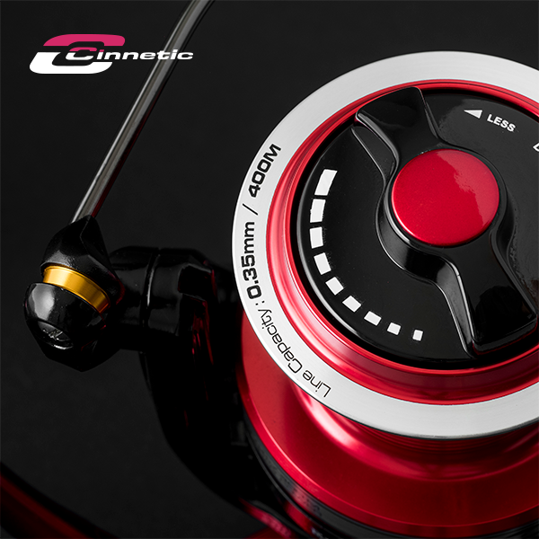 Carrete de Surfcasting CINNETIC® ZNTECH BLACK DS 7000 CRBK - Tienda de ...