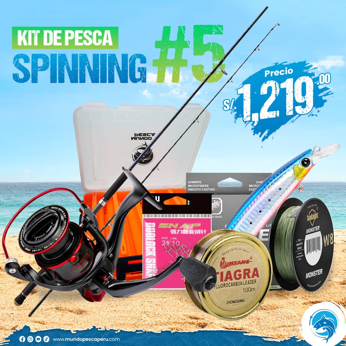 KITS Y OFERTAS - Tienda de artículos de pesca deportiva en Peru – Mundo ...