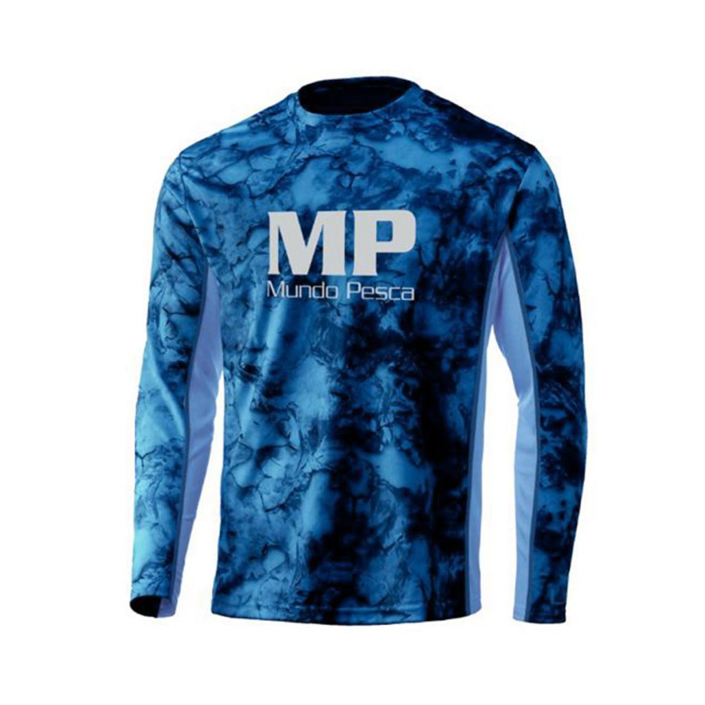 Polo de Dri-FIT MUNDO PESCA® BLUE SHARK - L - Tienda de artículos de ...