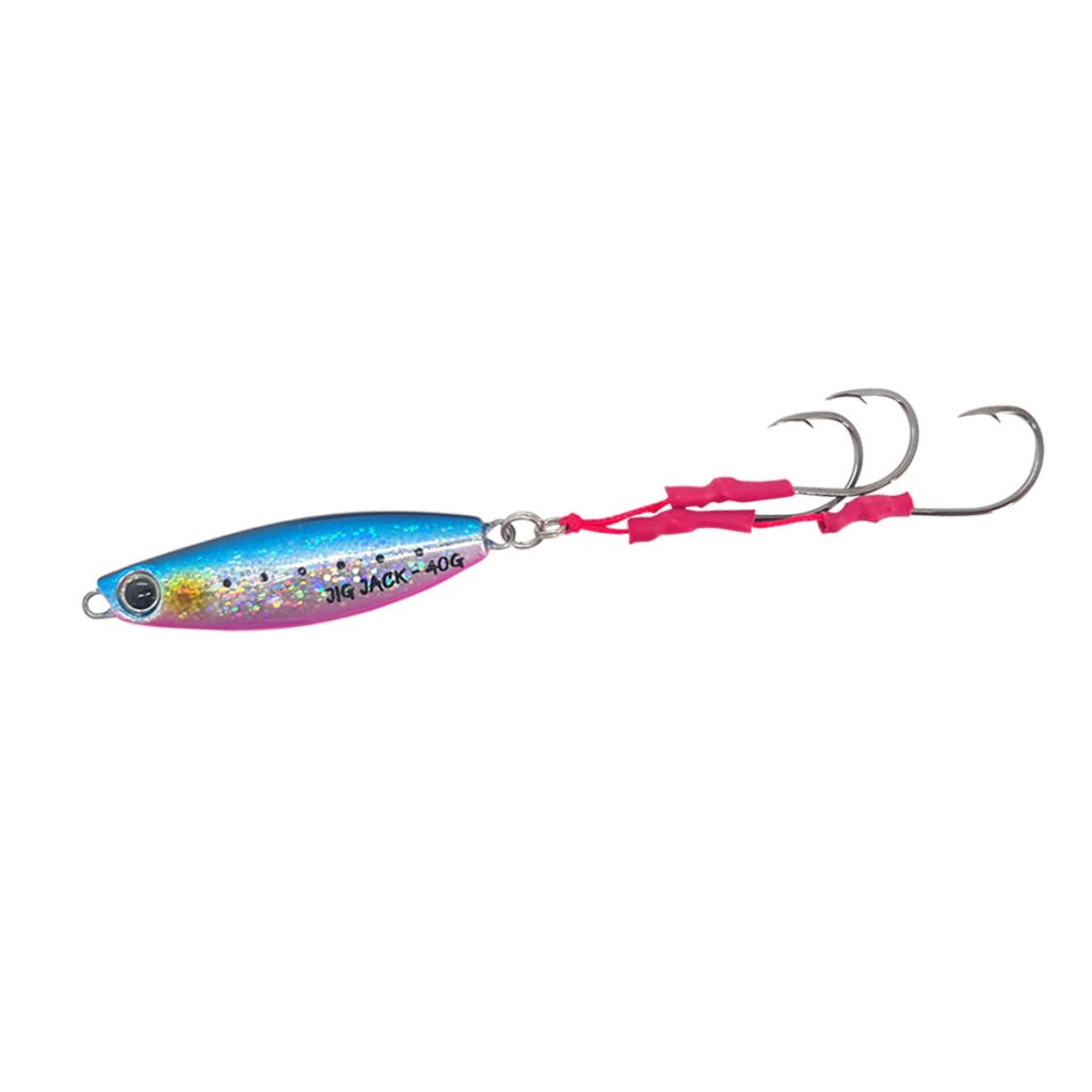 Jig de pesca CORVINATOR® JIG JACK - 40 G / BLUE CANDY - Tienda de ...