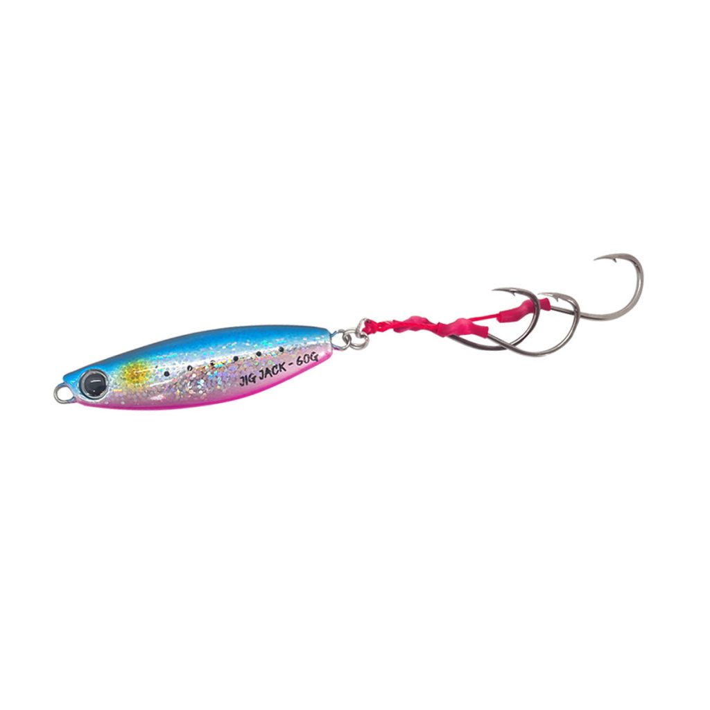 Jig de pesca CORVINATOR® JIG JACK - 60 G / BLUE CANDY - Tienda de ...