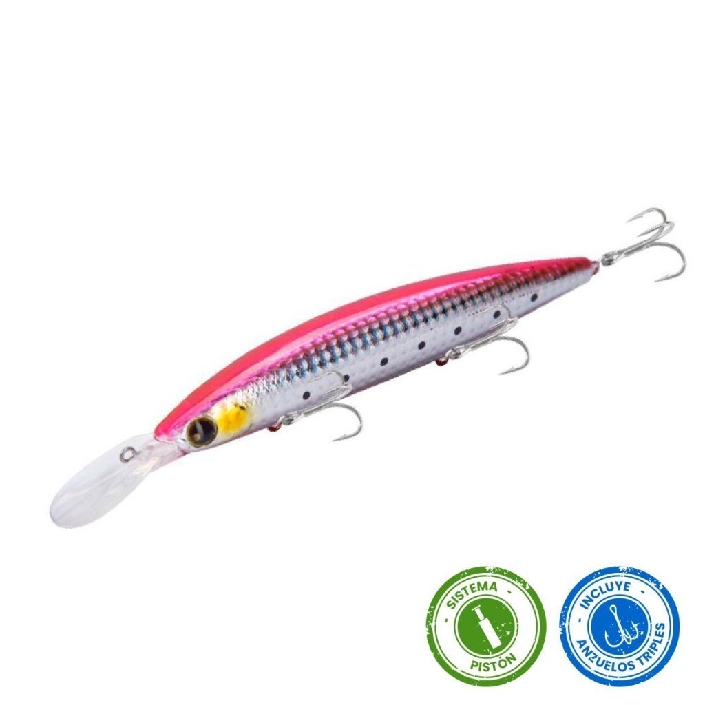 SEÑUELO SUGOI® MAGNUM 130 S LEGEND SLD - SARDINA PINK KILLER - Tienda ...
