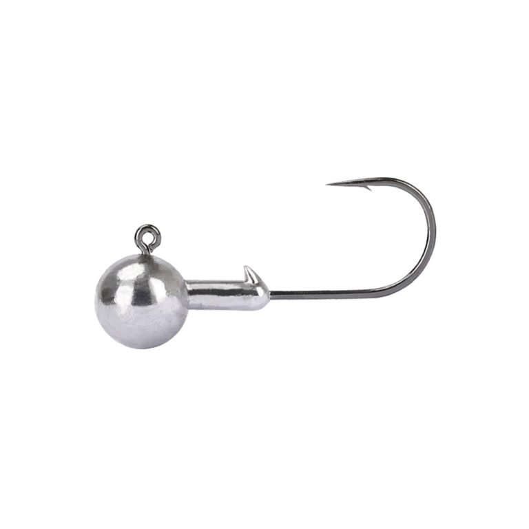 Jig Head Tsurinoya Round Type Hook 21 g x 8 pcs / Silver - Tienda de ...