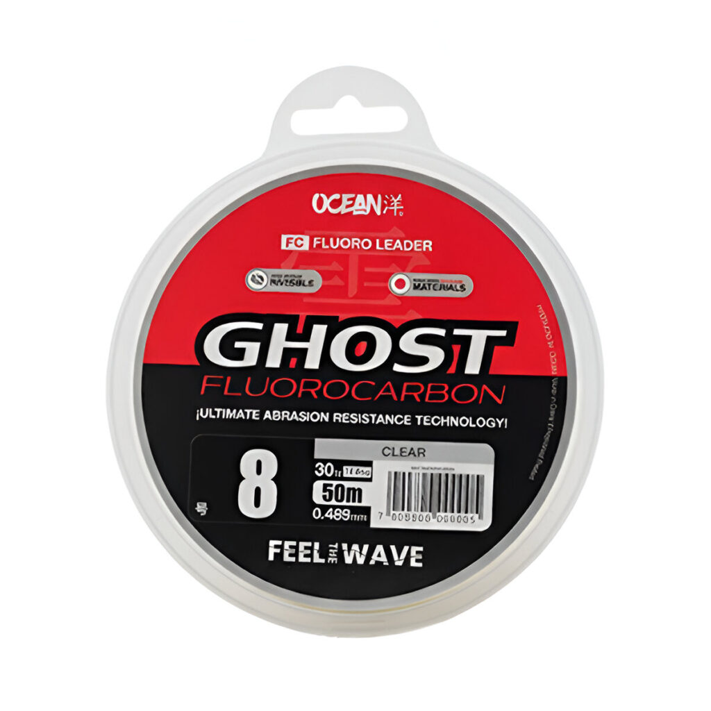 Fluorocarbono Ocean Ghost FC 30Lb 0.489 mm – 50 m / Clear - Tienda de ...